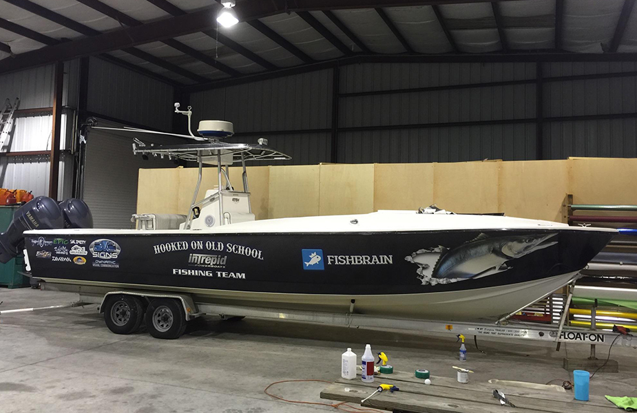 Marine/Boat Graphics & Signage - DVC Signs